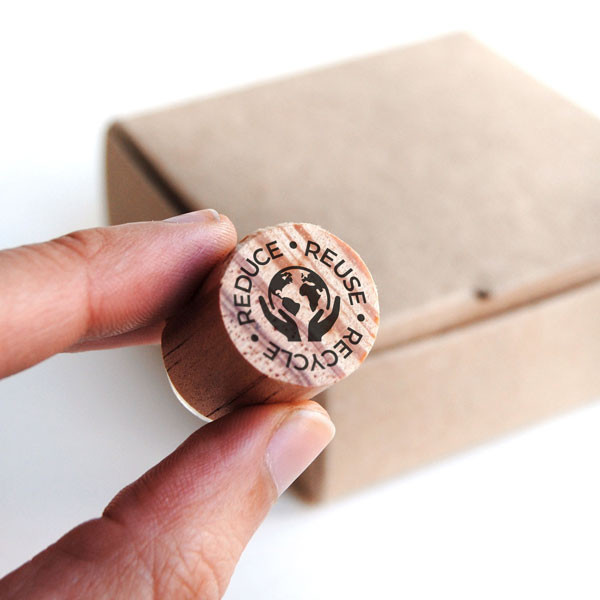 Sellos de iconos de reciclaje para packaging sostenible